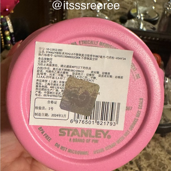 Stanley | Dining | Stanley China Limited Edition Valentines Day 3oz ...